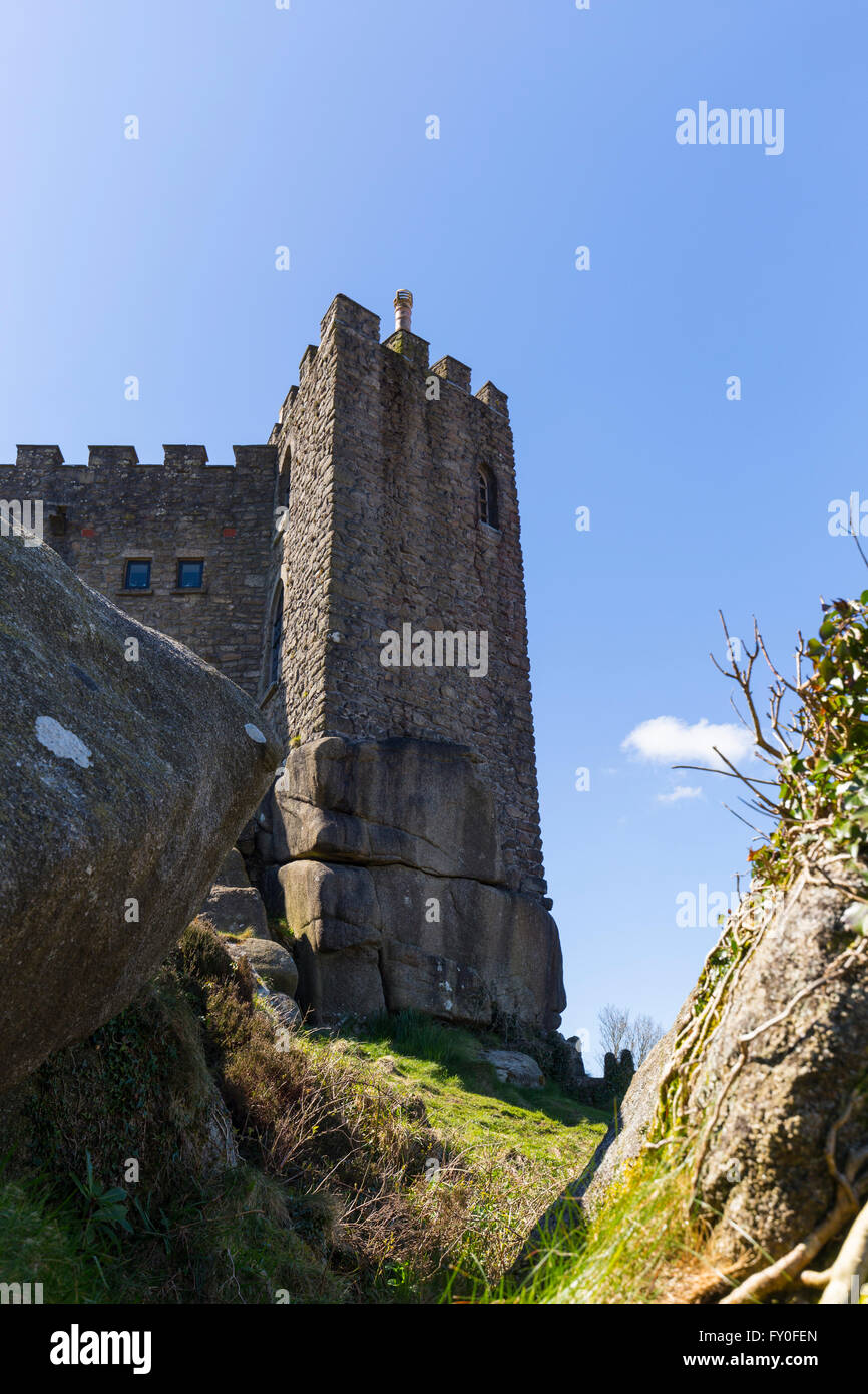 Carn Brea, Redruth, Cornwall, England Stock Photo - Alamy