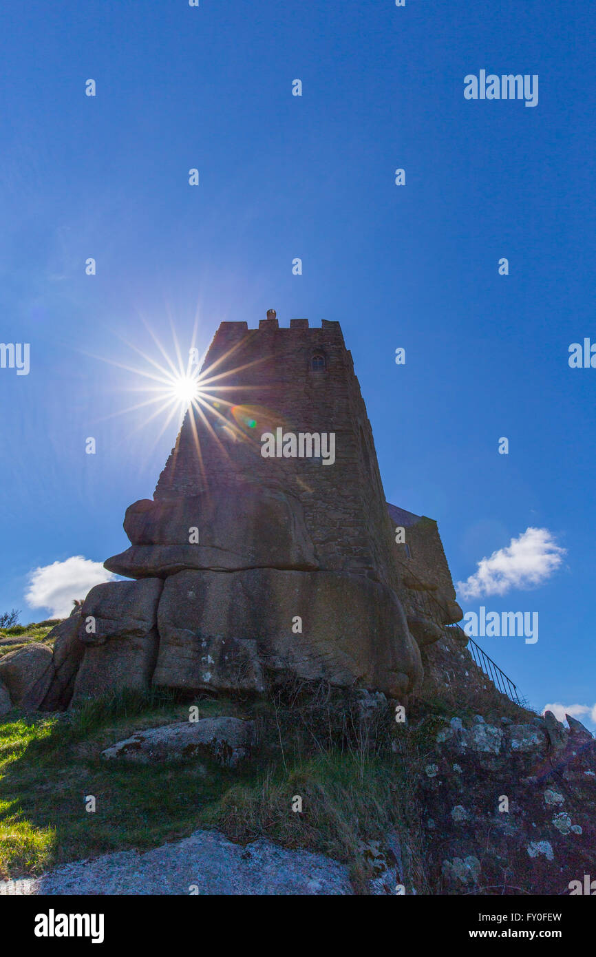 Carn Brea, Redruth, Cornwall, England Stock Photo - Alamy