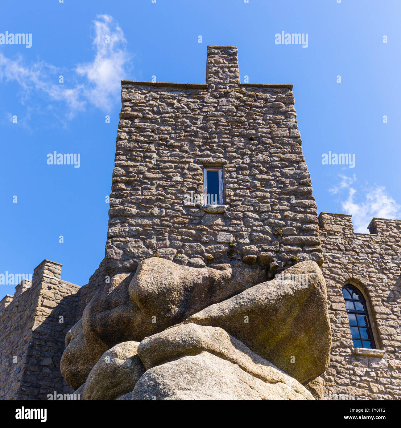 Carn Brea, Redruth, Cornwall, England Stock Photo - Alamy