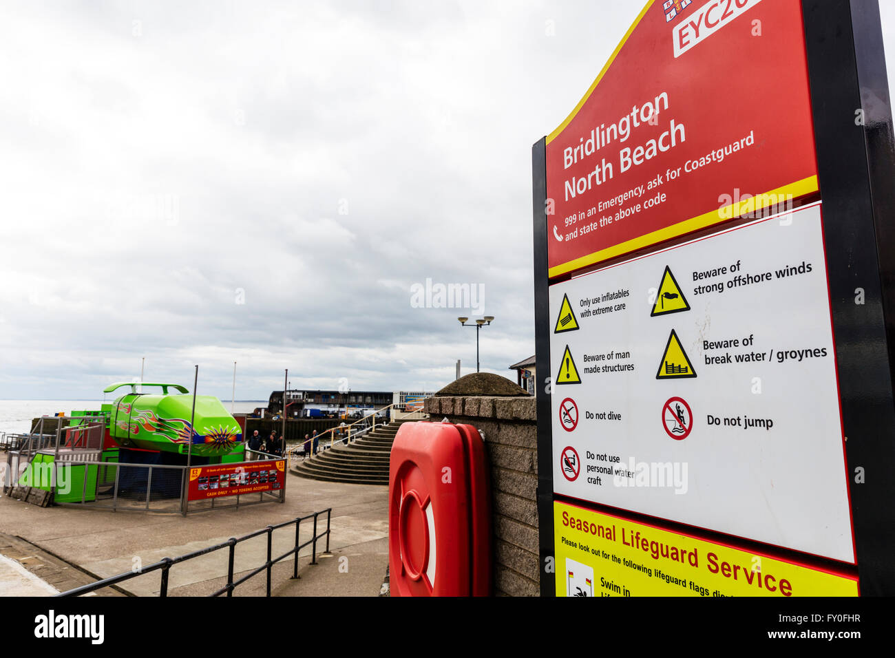 Bridlington sign hi-res stock photography and images - Alamy