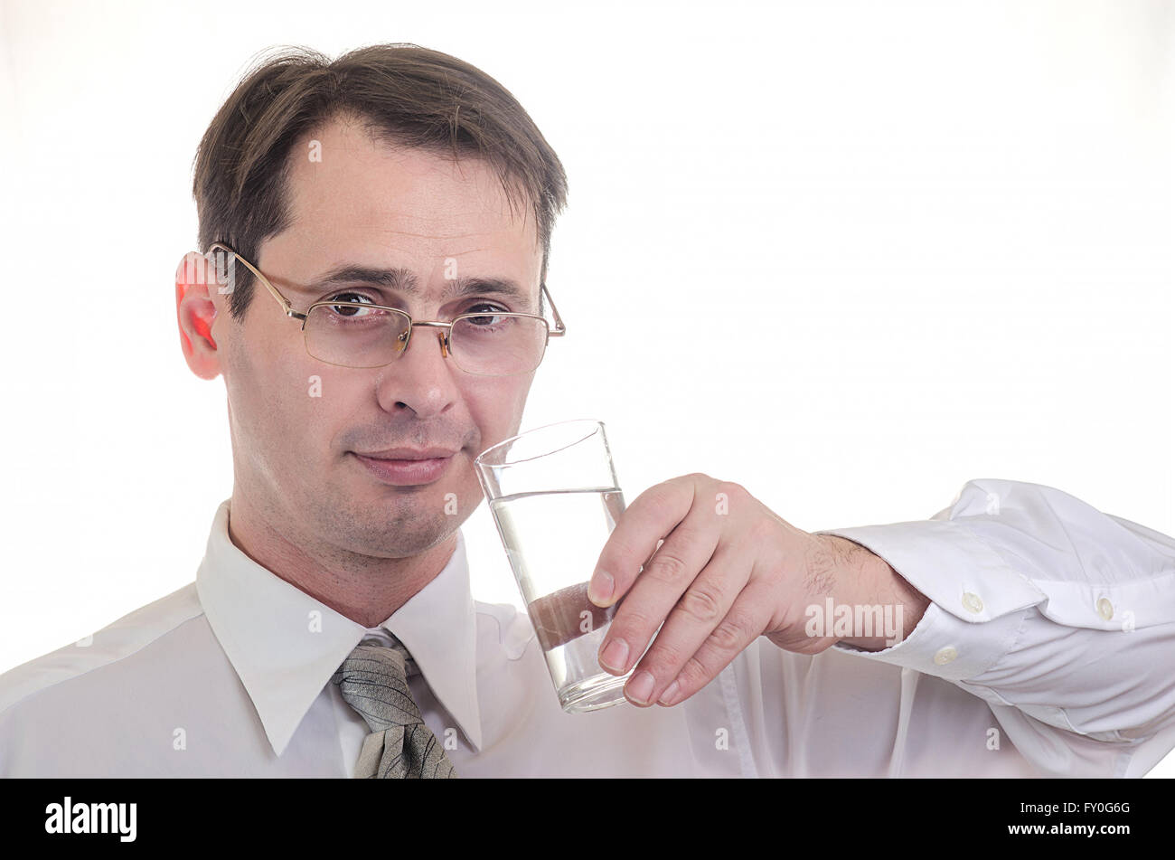 Transparent man drinking liquid hi-res stock photography and images - Alamy