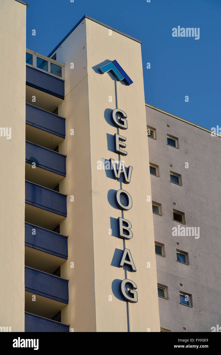 GEWOBAG, Neubau, Martin Luther-Strasse, Schoeneberg, Berlin, Deutschland Stock Photo - Alamy