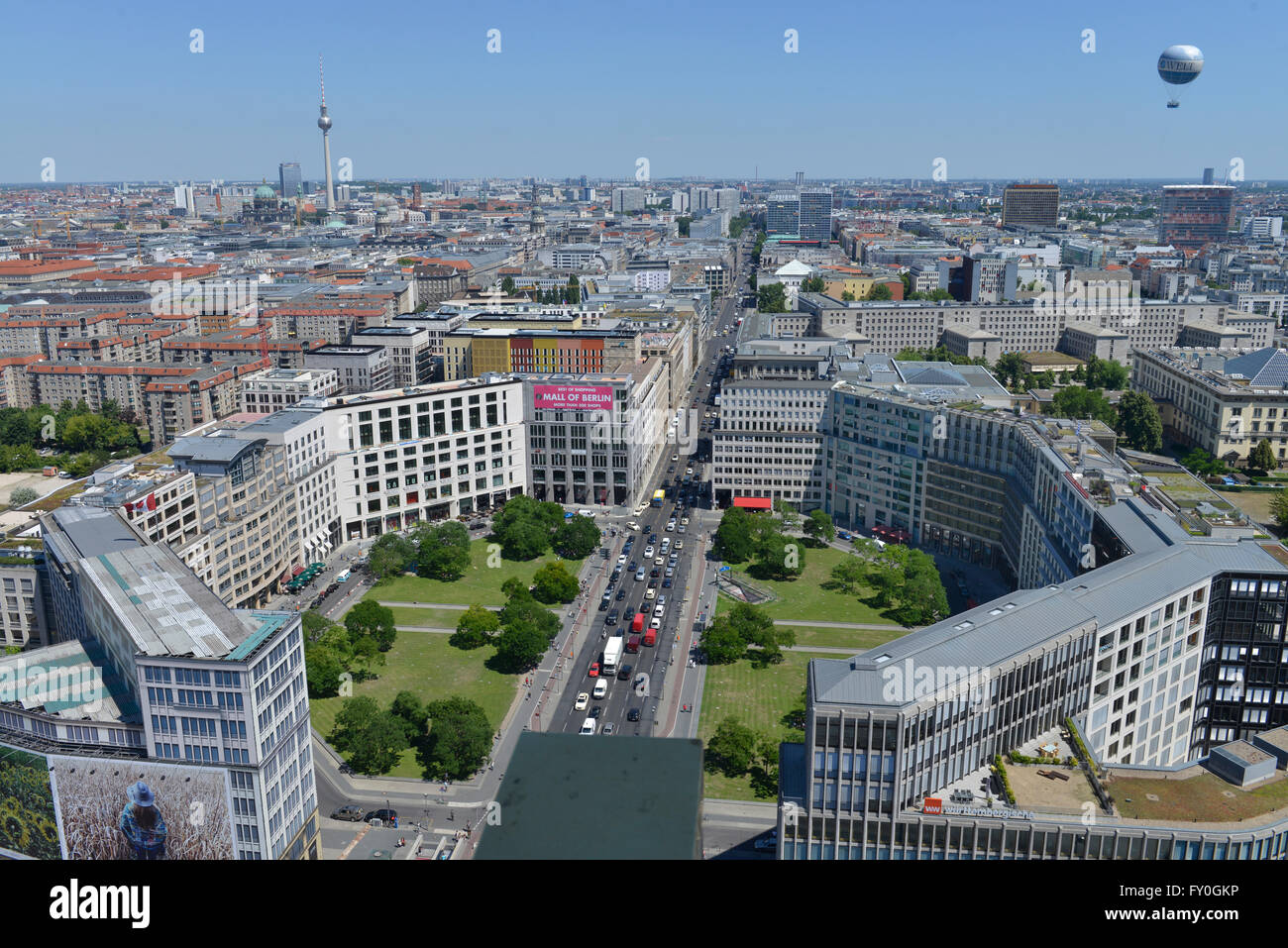 Leipziger Platz, Mitte, Berlin, Deutschland Stock Photo - Alamy