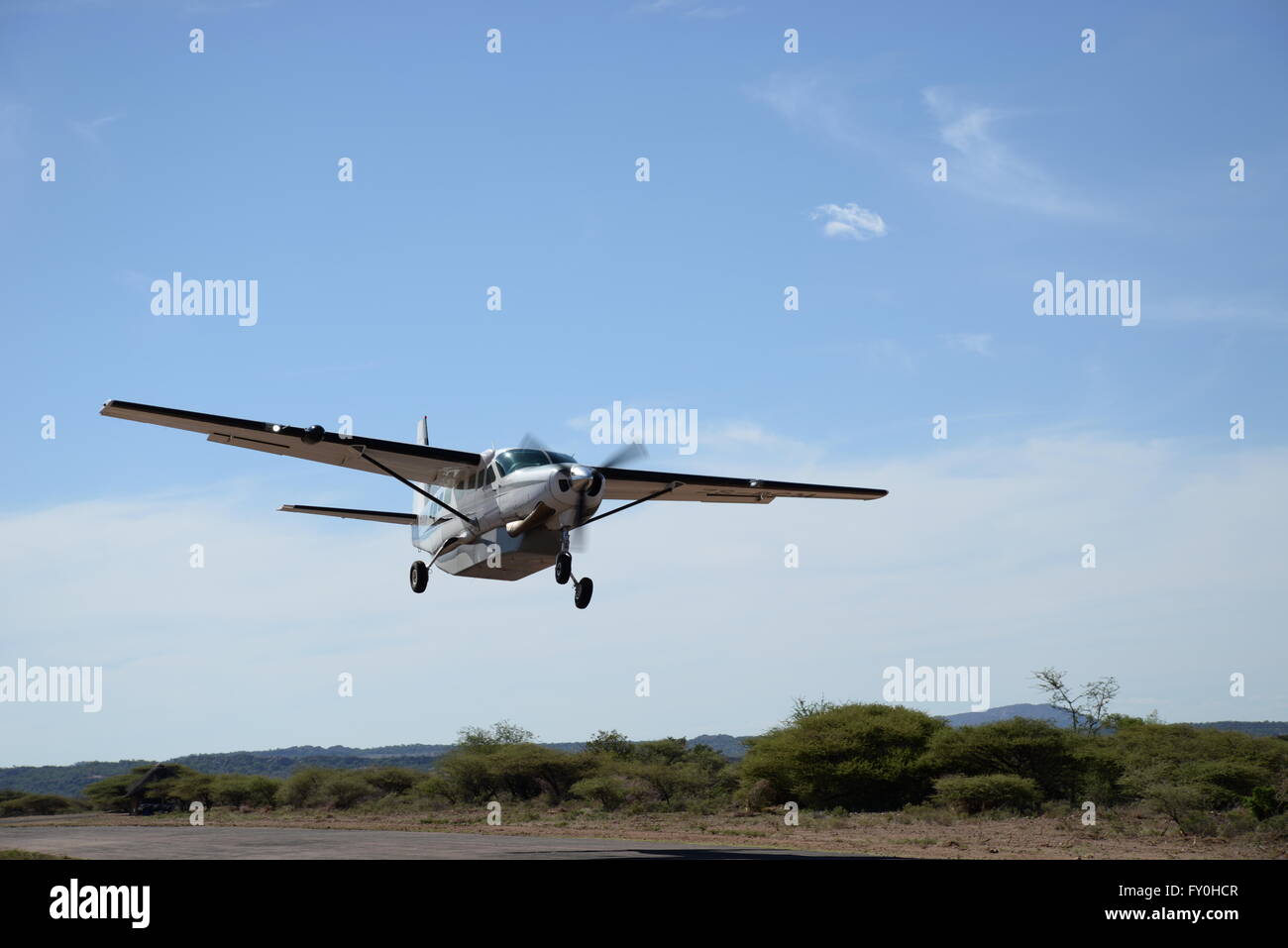 Take off of a C208B Stock Photo - Alamy