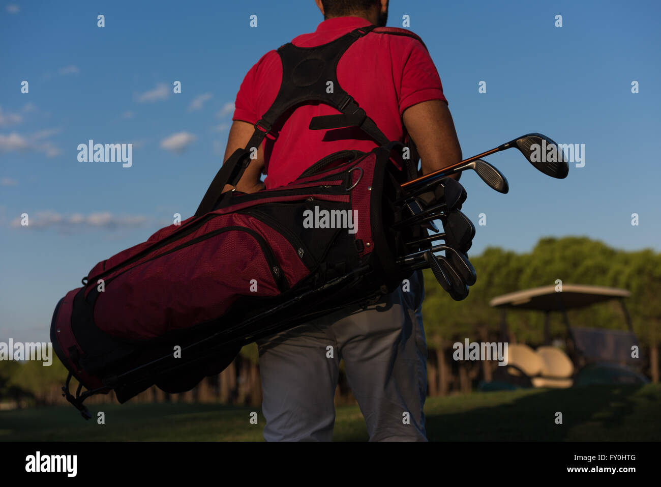 Golfers walking close hi-res stock photography and images - Alamy