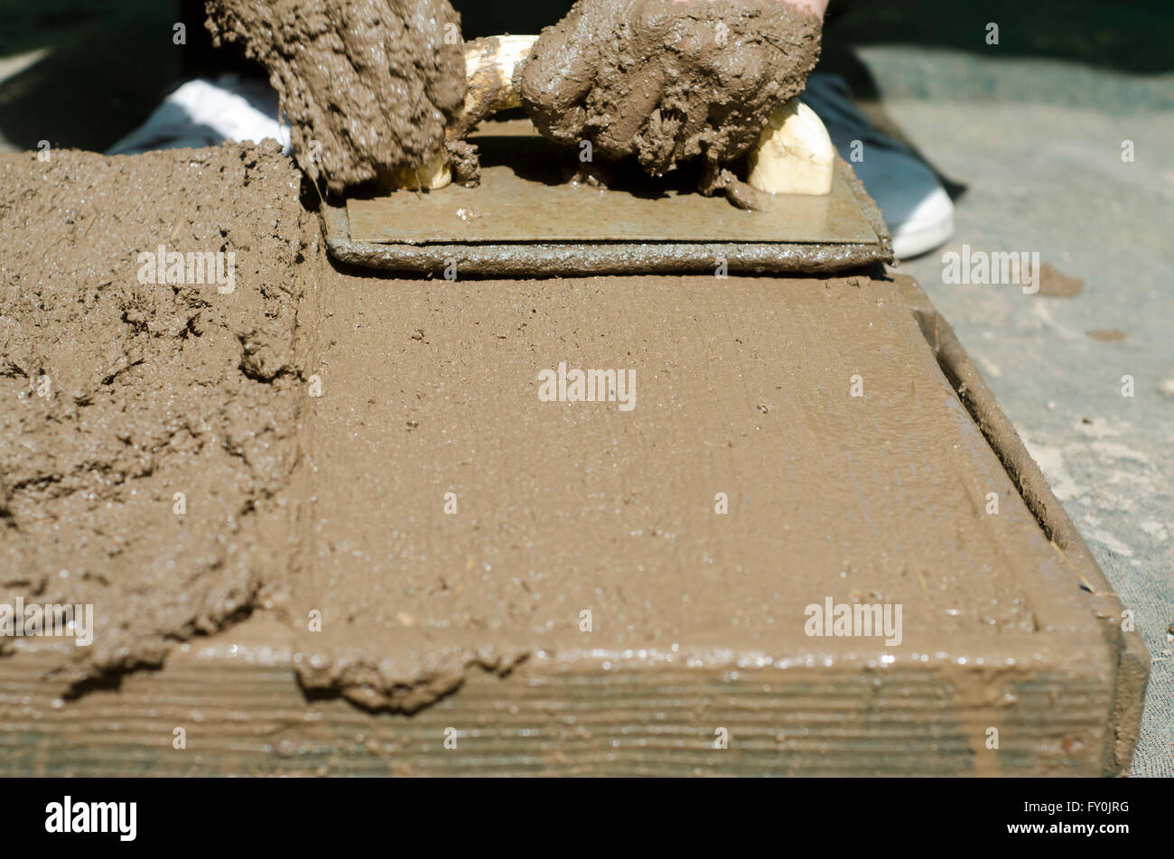 Making clay bricks hi-res stock photography and images - Alamy