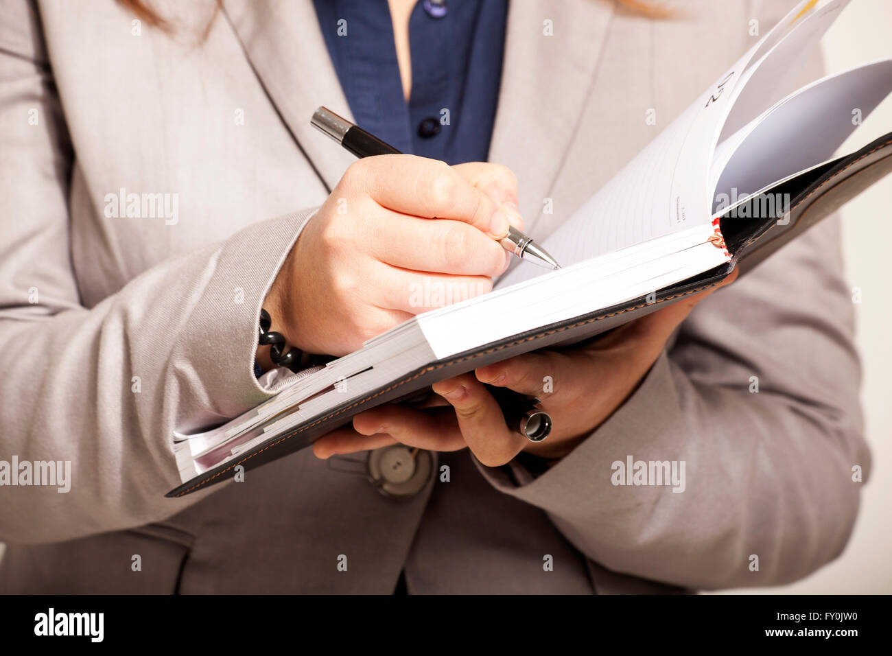 Woman hands holding letter hi-res stock photography and images - Alamy