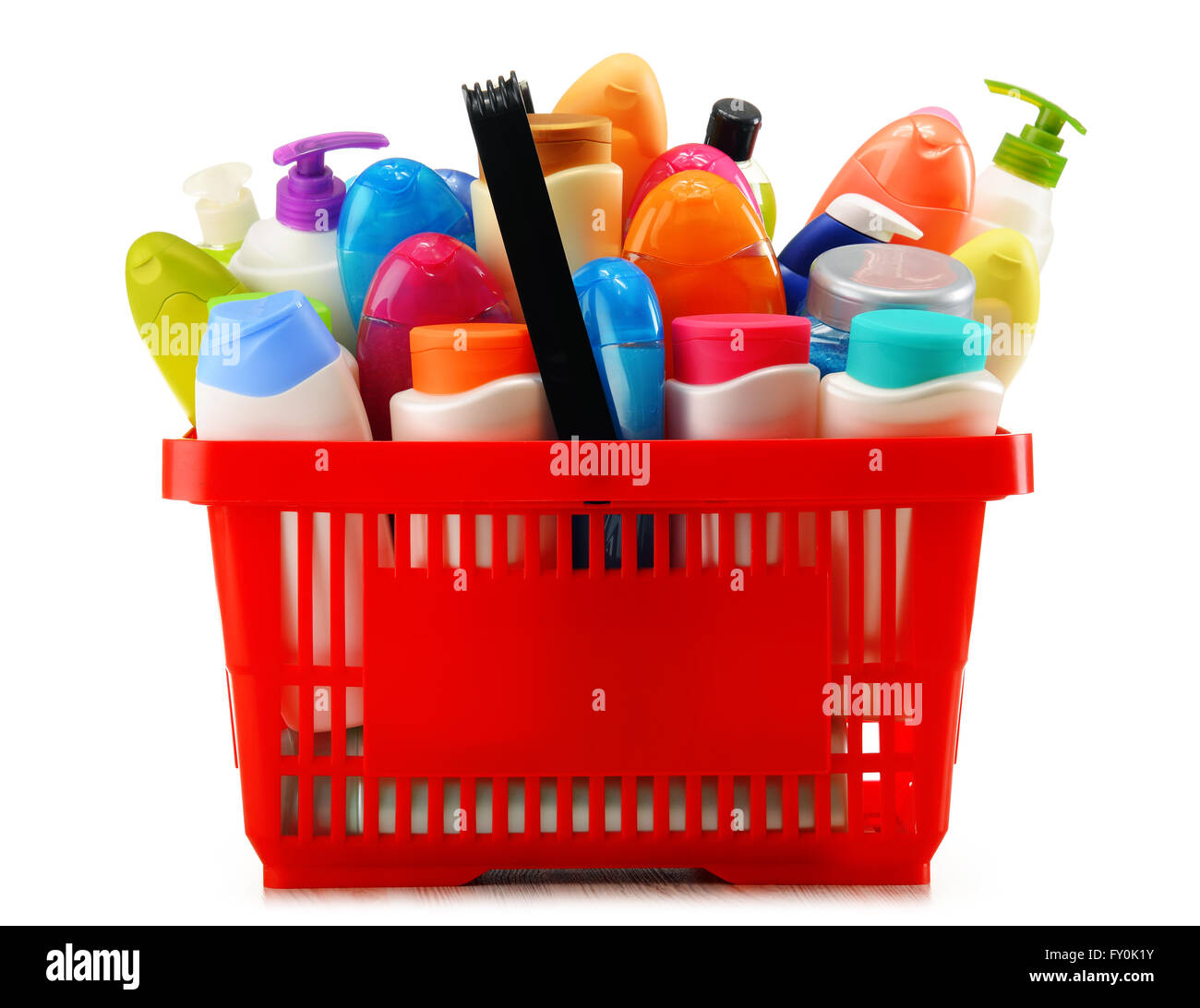 Shopping basket body care hi-res stock photography and images - Alamy