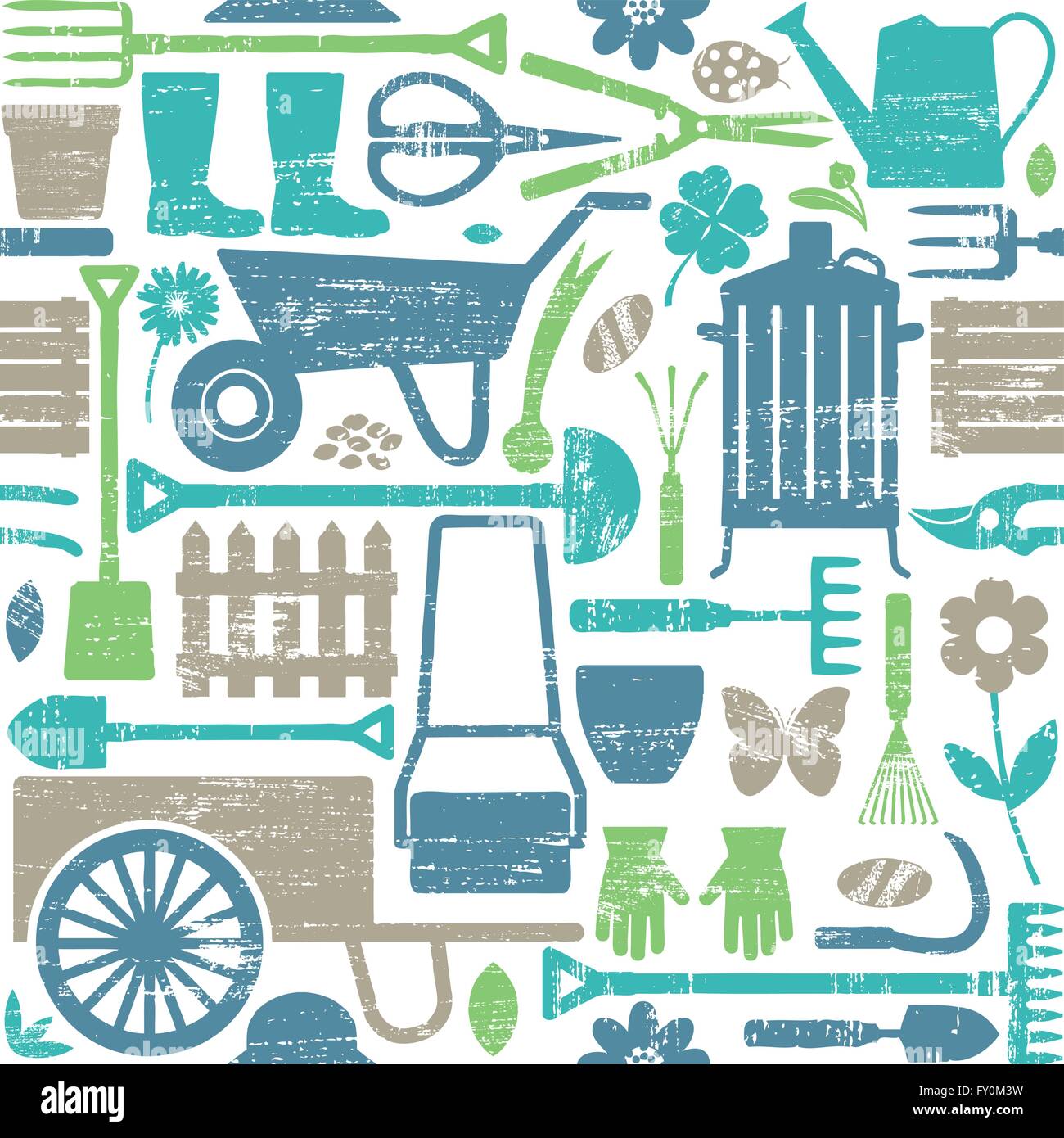 Yard background Stock Vector Images - Alamy