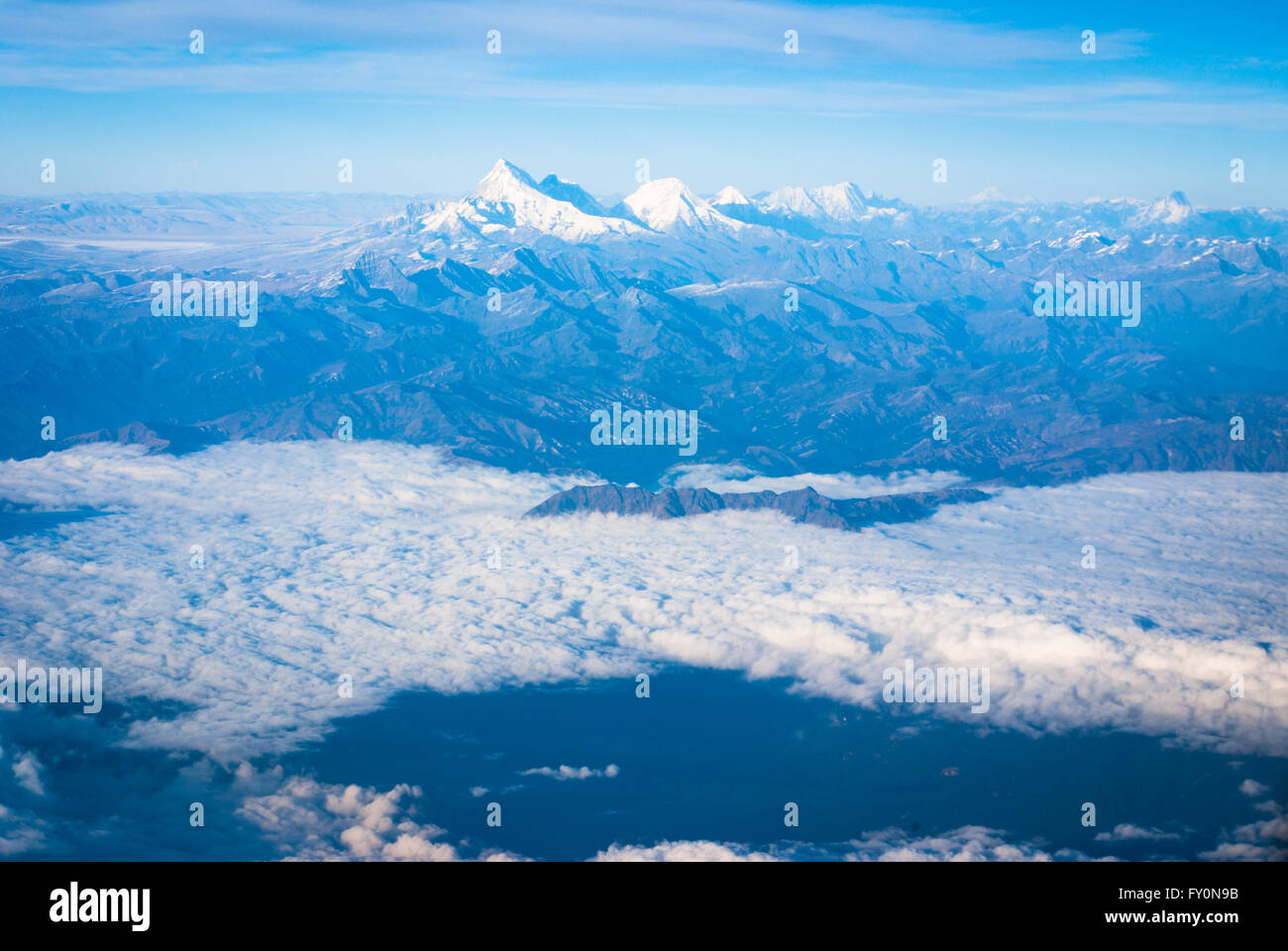 Himalayas aerial hi-res stock photography and images - Alamy