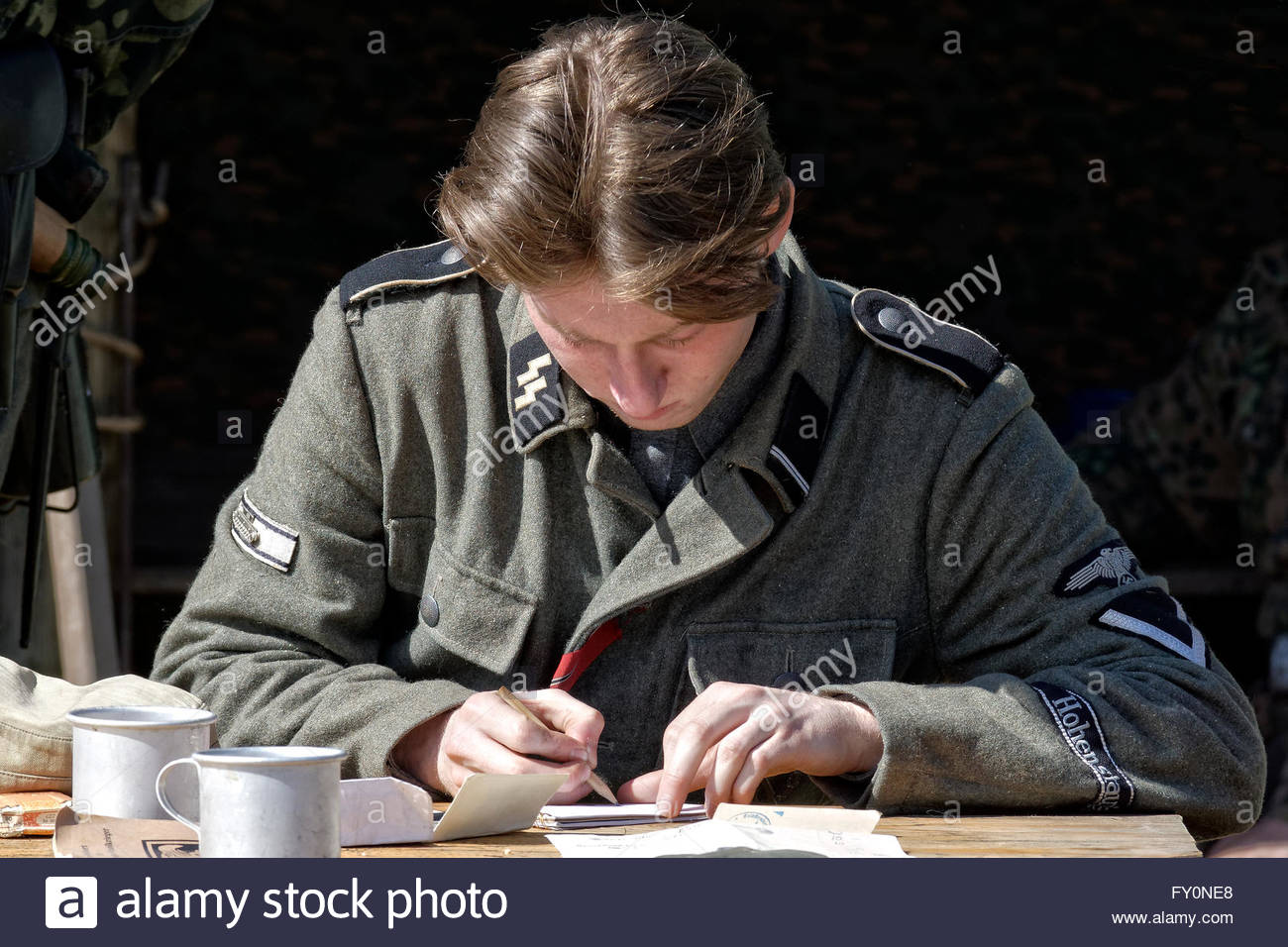 Young Soldier Ww2 High Resolution Stock Photography and Images - Alamy