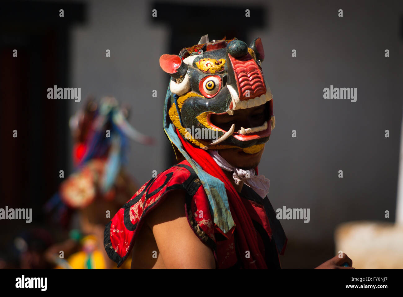 Grotesque dance mask hi-res stock photography and images - Alamy