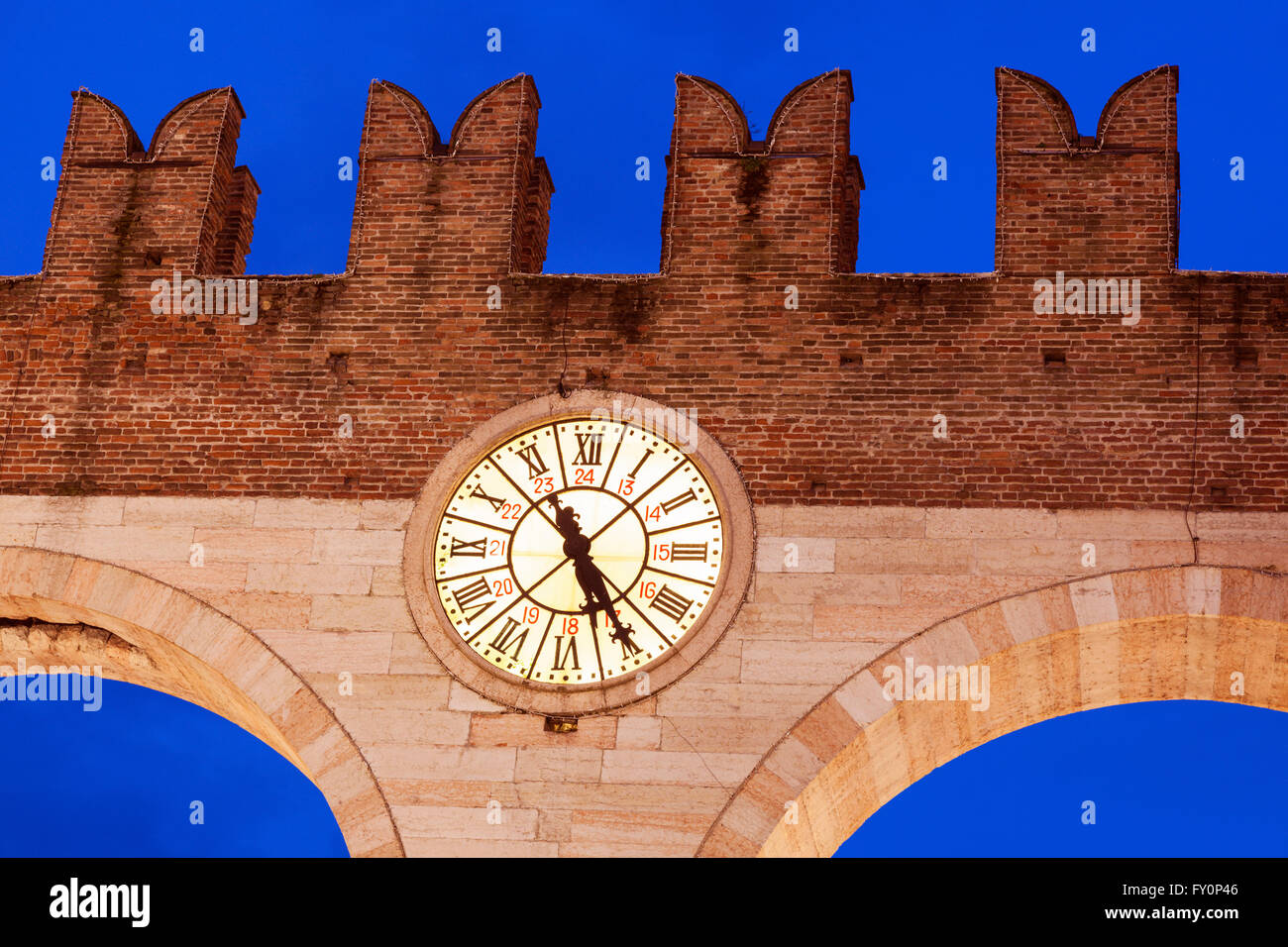 Bra Gate in Verona Stock Photo - Alamy