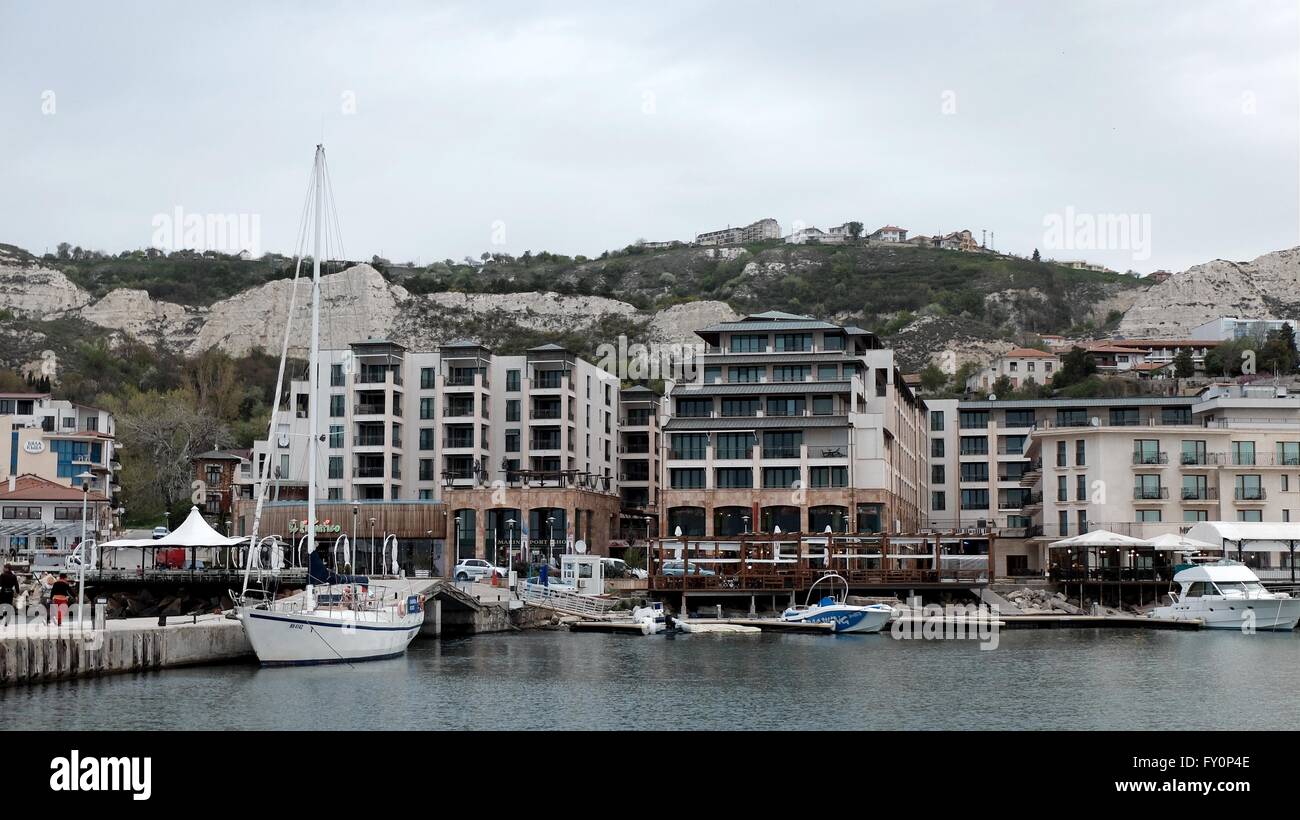 file stock picture of the port of Balchik Bulgaria europe Stock Photo ...