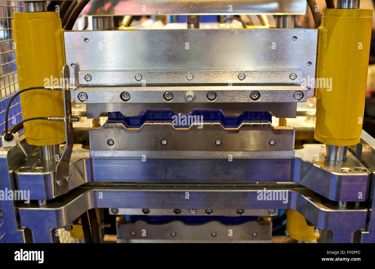 working part presses for metal forming, industrial equipment Stock ...