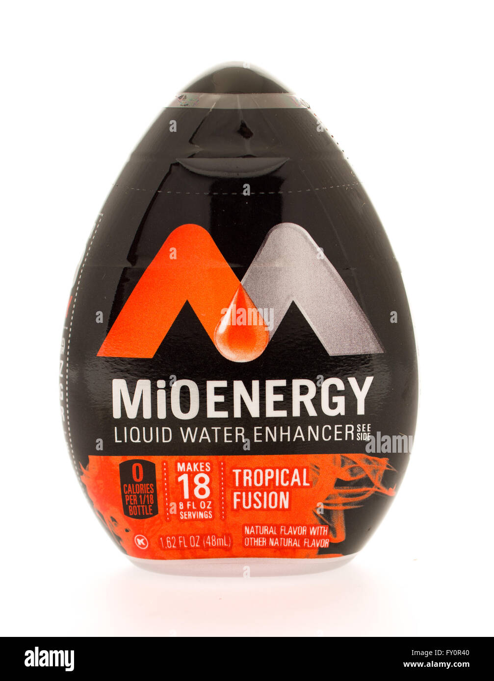 Winneconni, WI - 13 June 2015: Bottle of MiO Energy liquid water ...
