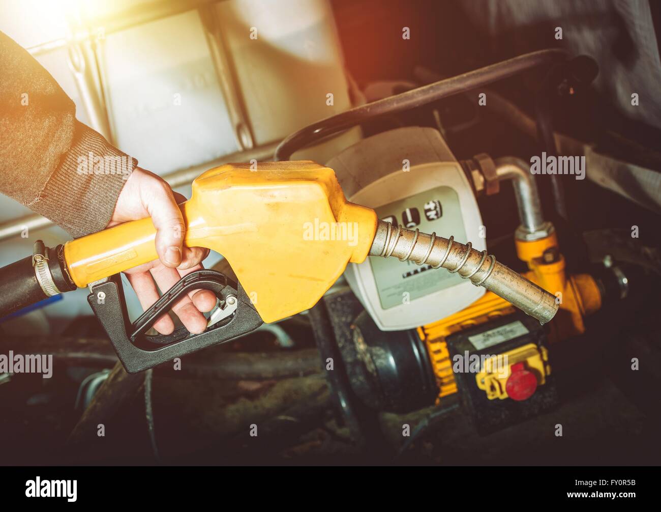 Small gasoline engine hi-res stock photography and images - Alamy