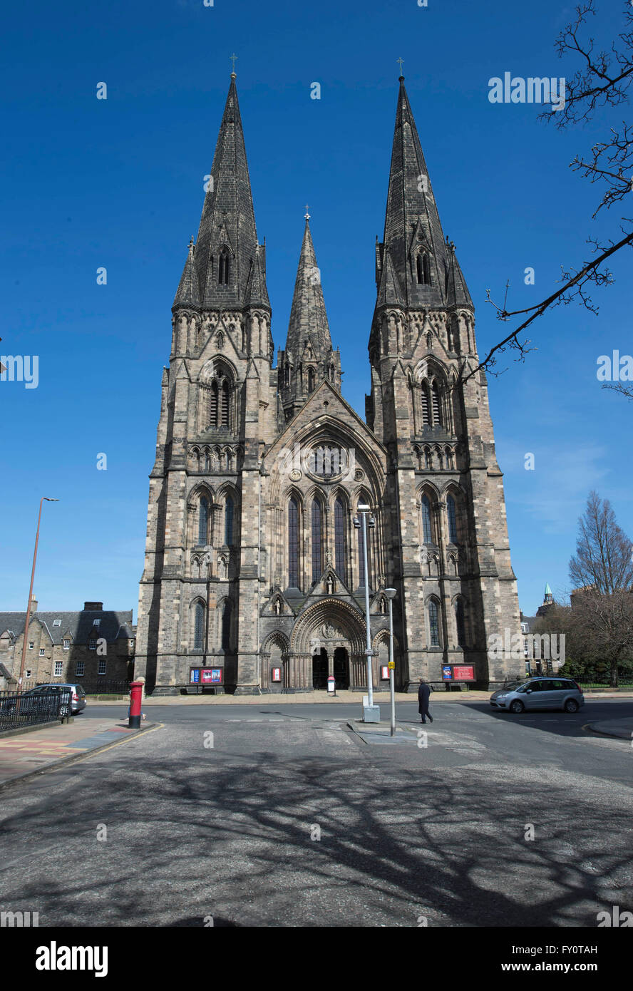 St mary’s cathedral edinburgh hi-res stock photography and images - Alamy