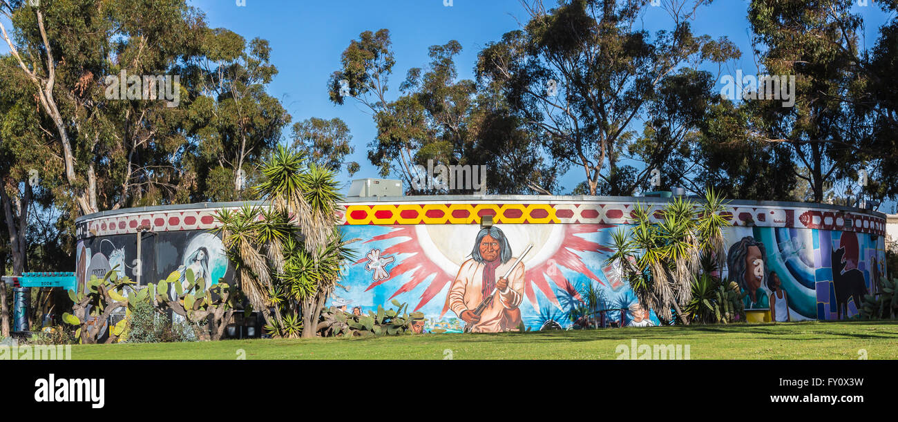 balboa park world beat cultural center Stock Photo - Alamy