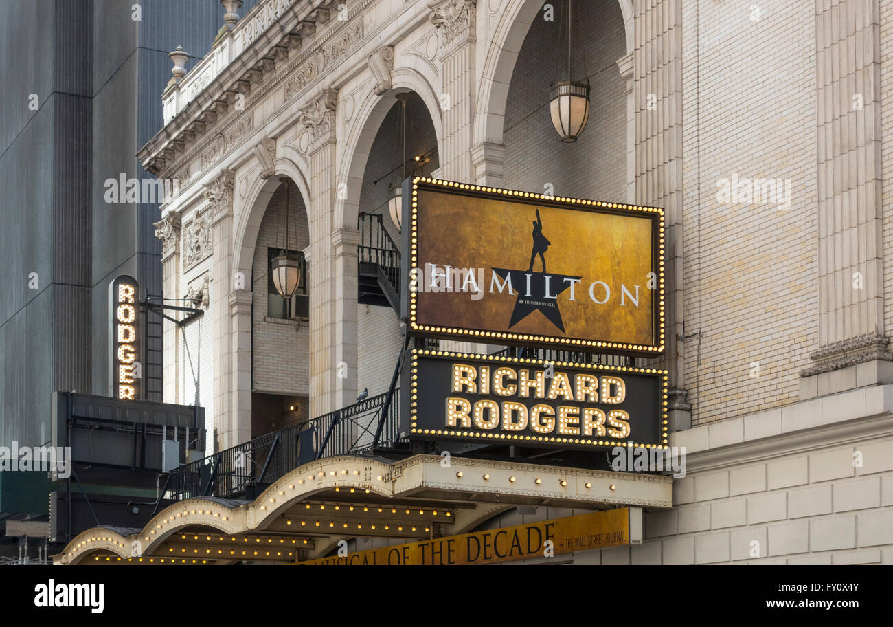 Hamilton Theatre Marquee High Resolution Stock Photography and Images - Alamy