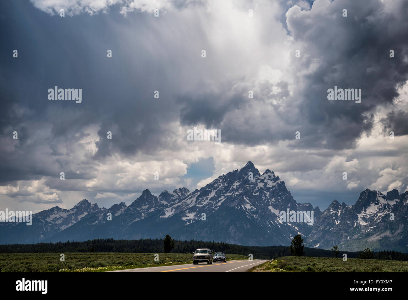 Teton mountain range hi-res stock photography and images - Alamy