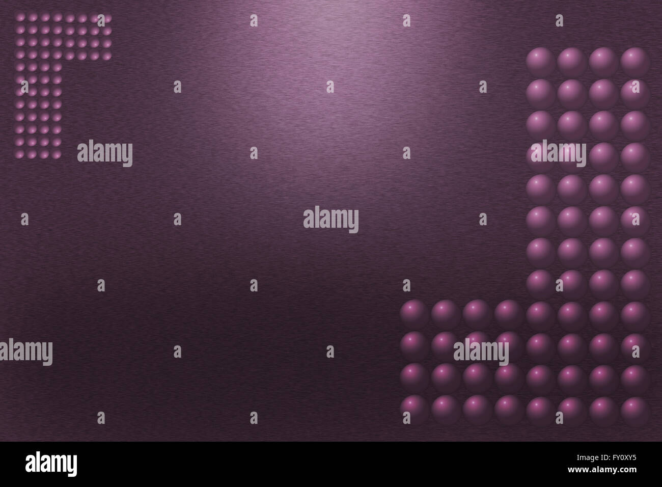 Pattern of brushed purple metal background. Subdued light is in the ...