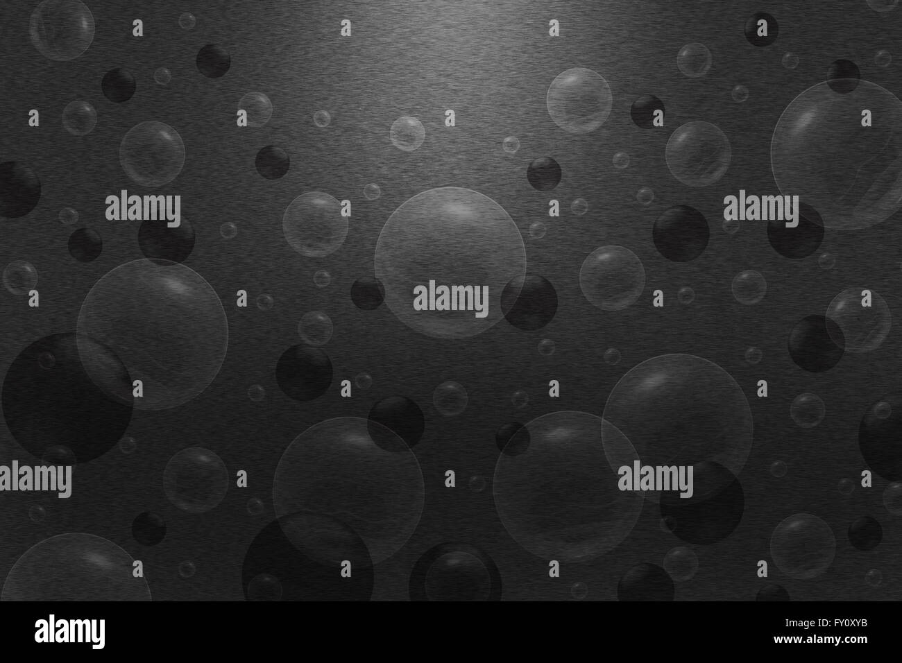 Pattern of brushed black metal background. Subdued light is in the ...