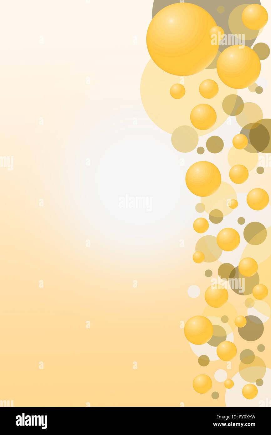 Yellow ball abstract background. Vertically Stock Photo - Alamy