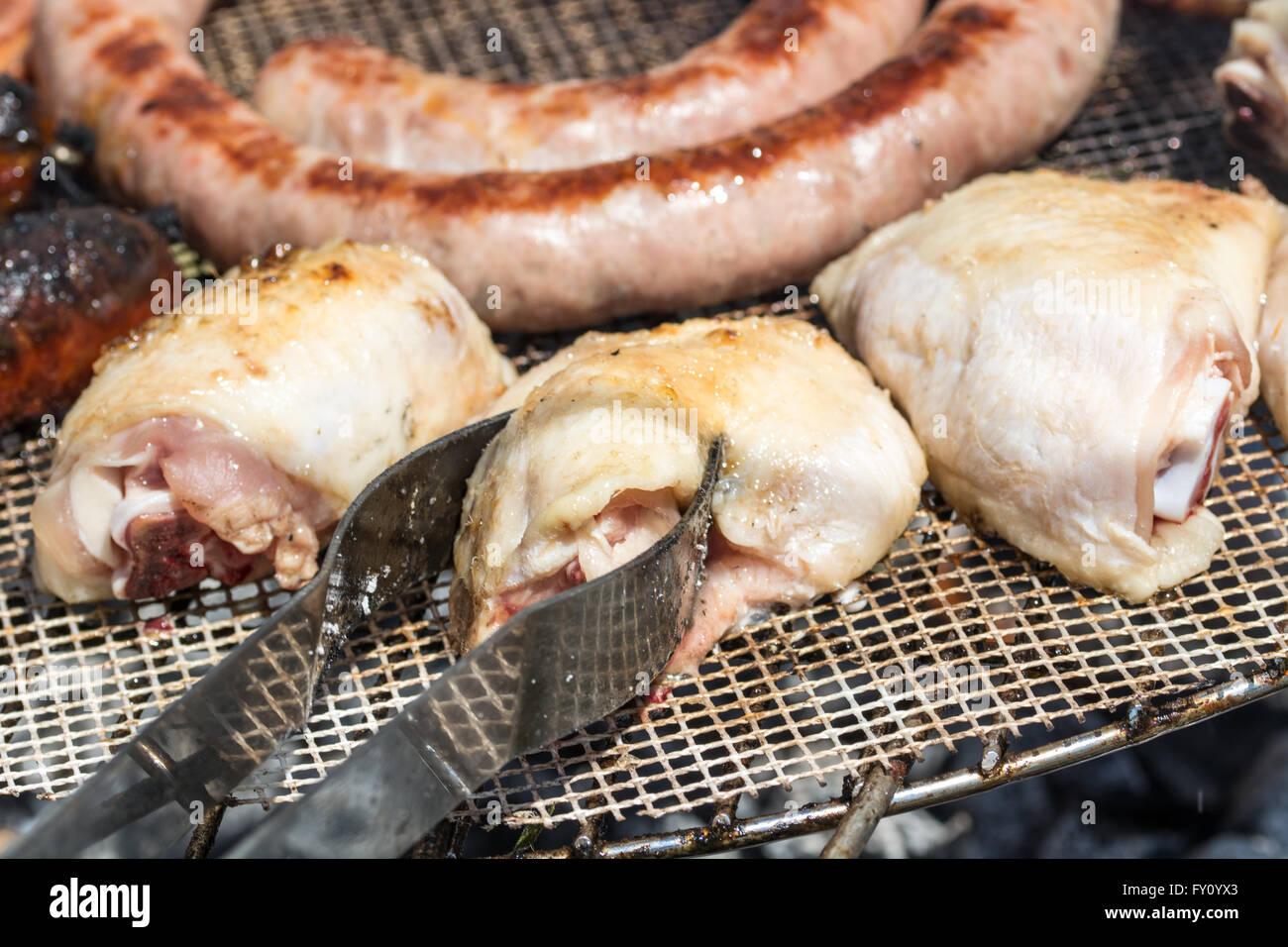 Spring barbecue hi-res stock photography and images - Alamy