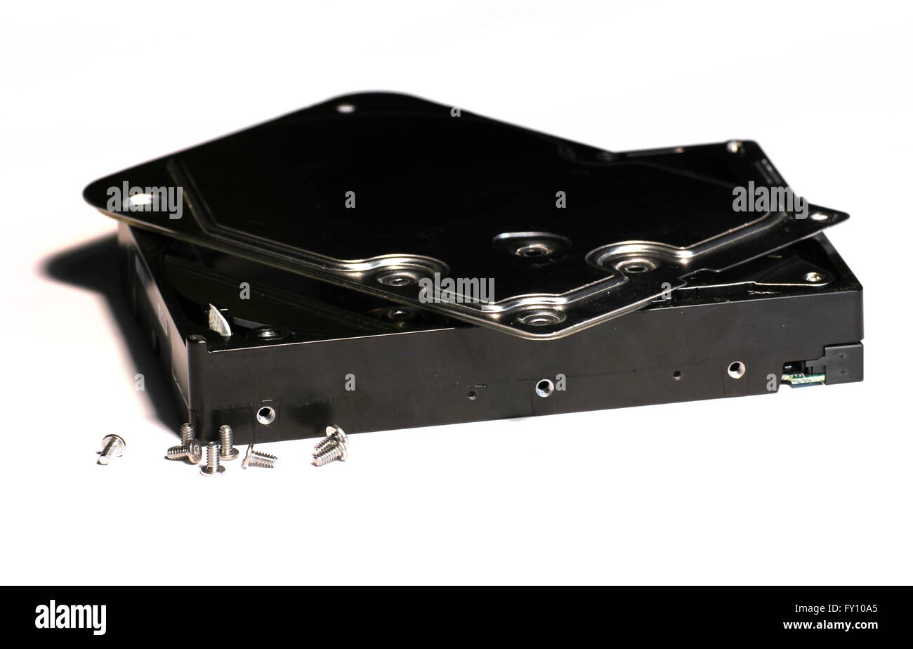 Inside of a hard disk hi-res stock photography and images - Alamy