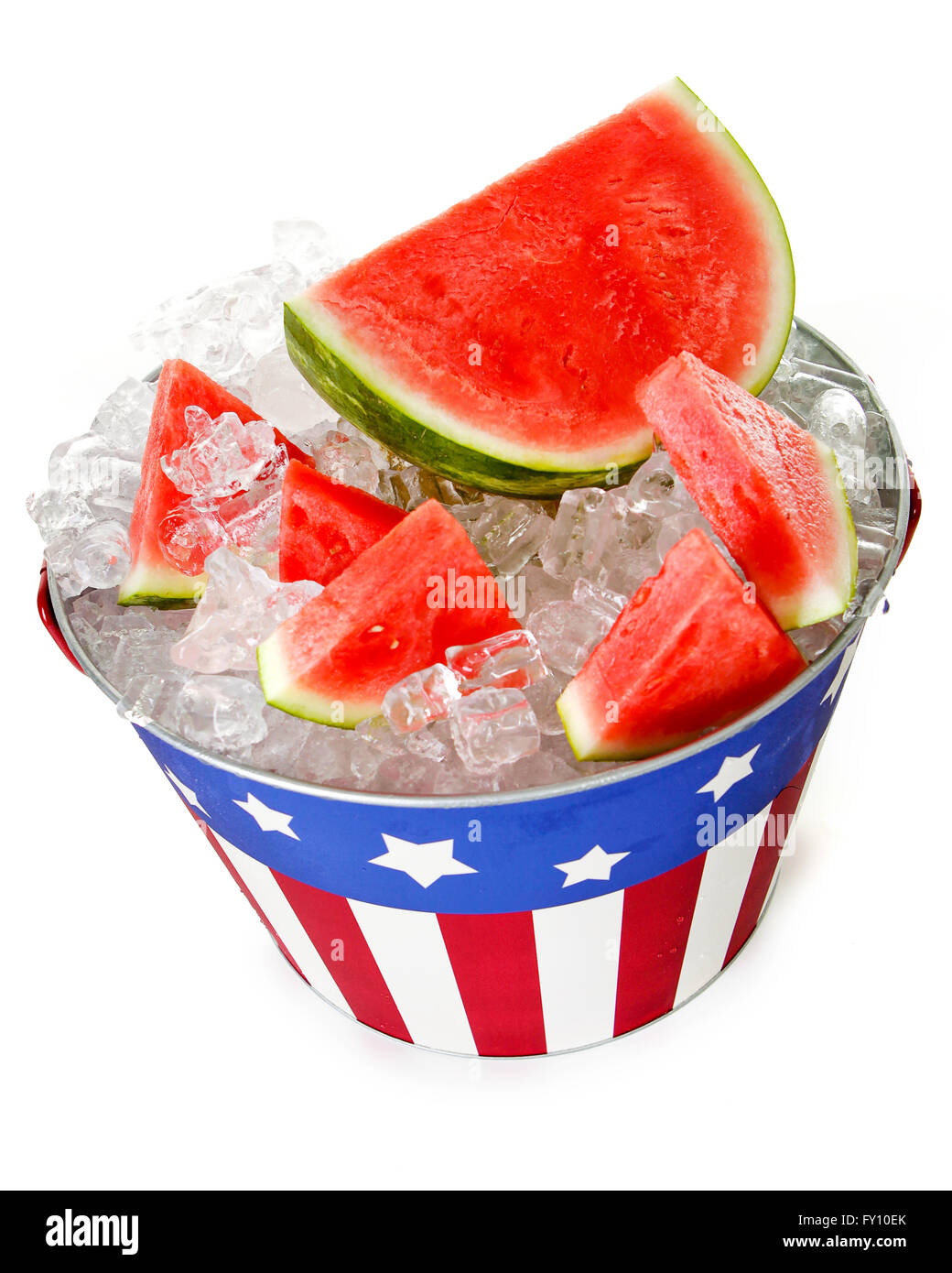 Series with lots of summertime food - beer on ice, grilled corn, hot ...