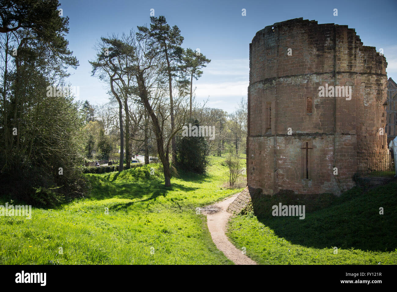 Kenilworth Castle, Warwickshire, England, UK Stock Photo - Alamy