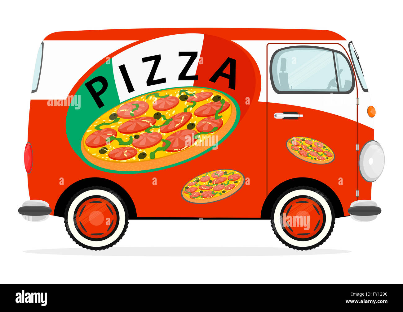 Kitchen vehicle Cut Out Stock Images & Pictures - Alamy