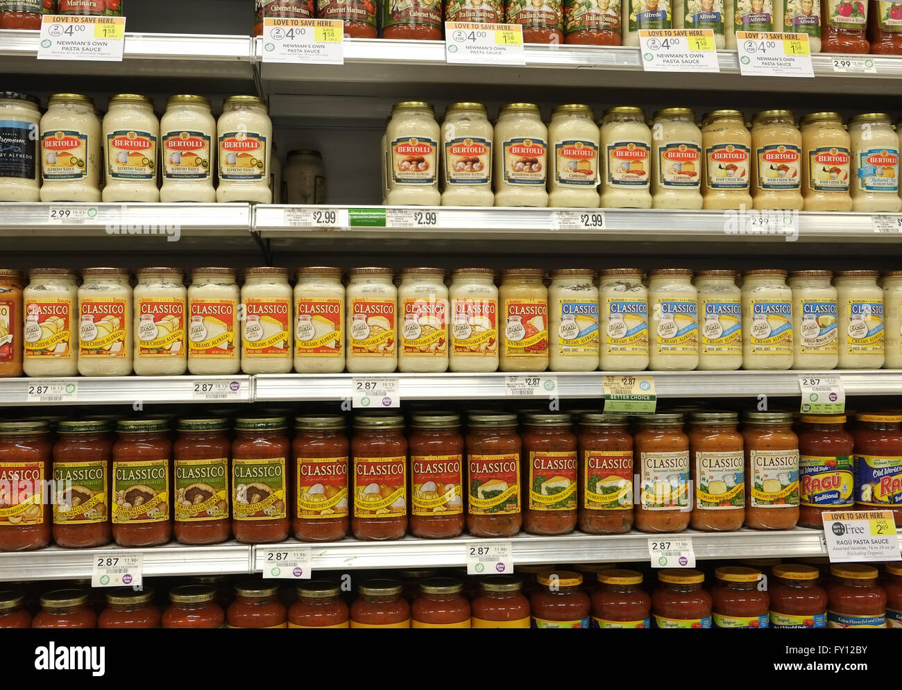 Sauces Supermarket High Resolution Stock Photography and Images - Alamy