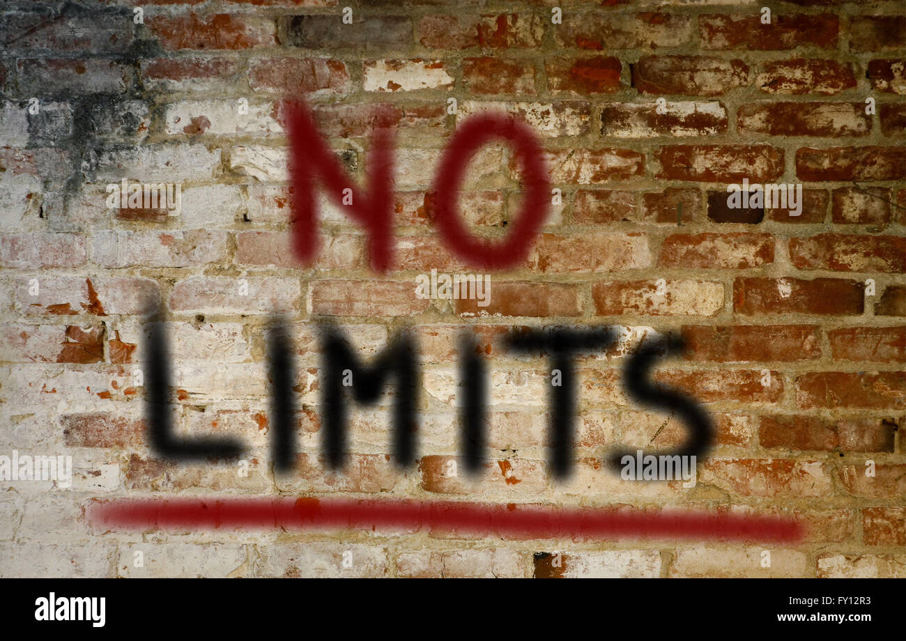 No Limits Concept Stock Photo - Alamy
