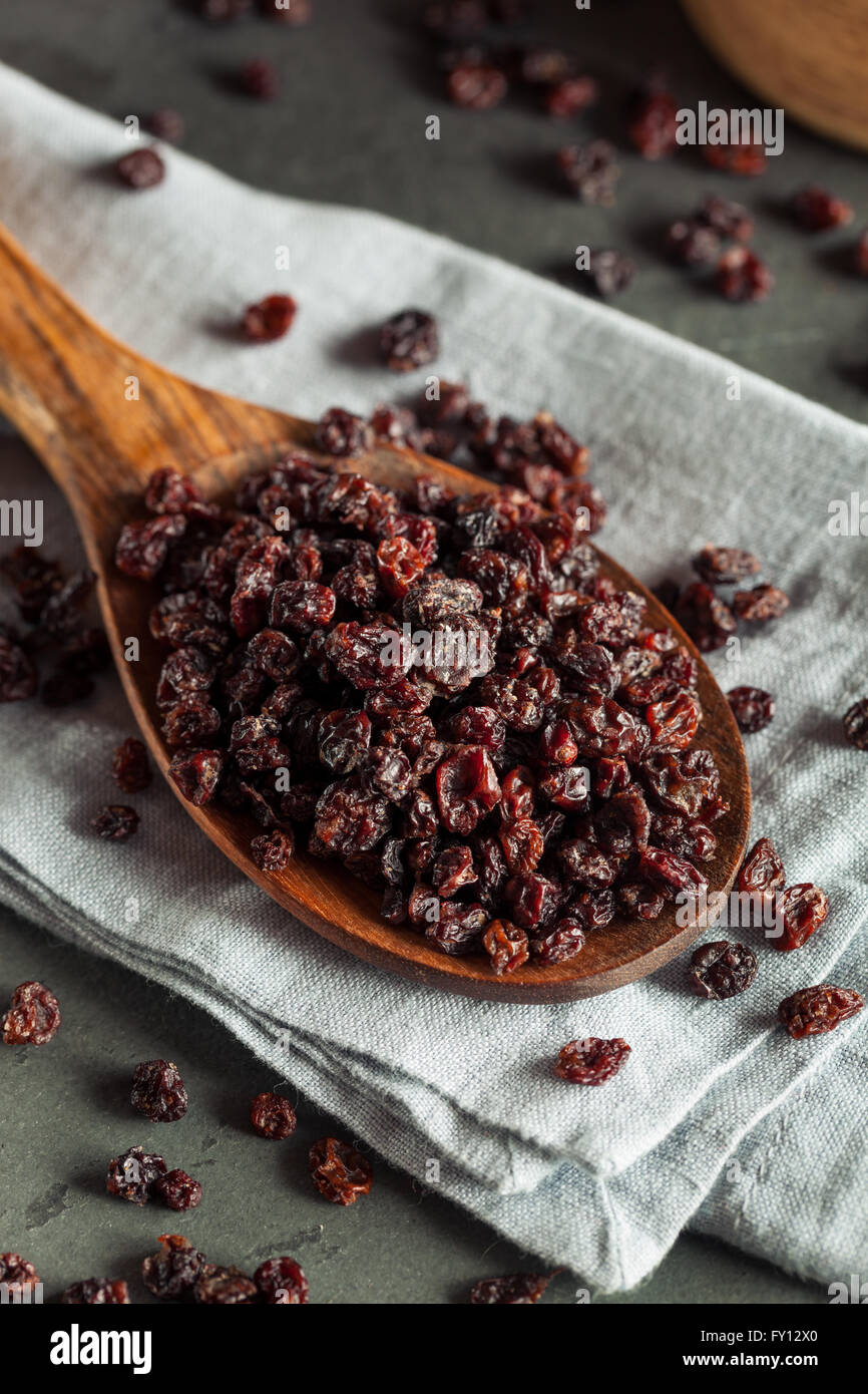 Homemade Dry Black Currants Ready to Eat Stock Photo - Alamy