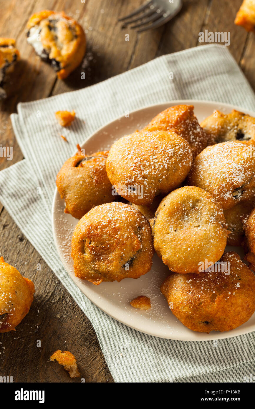 Deep Fried Chocolate Cream Cookies at the Fair Stock Photo - Alamy