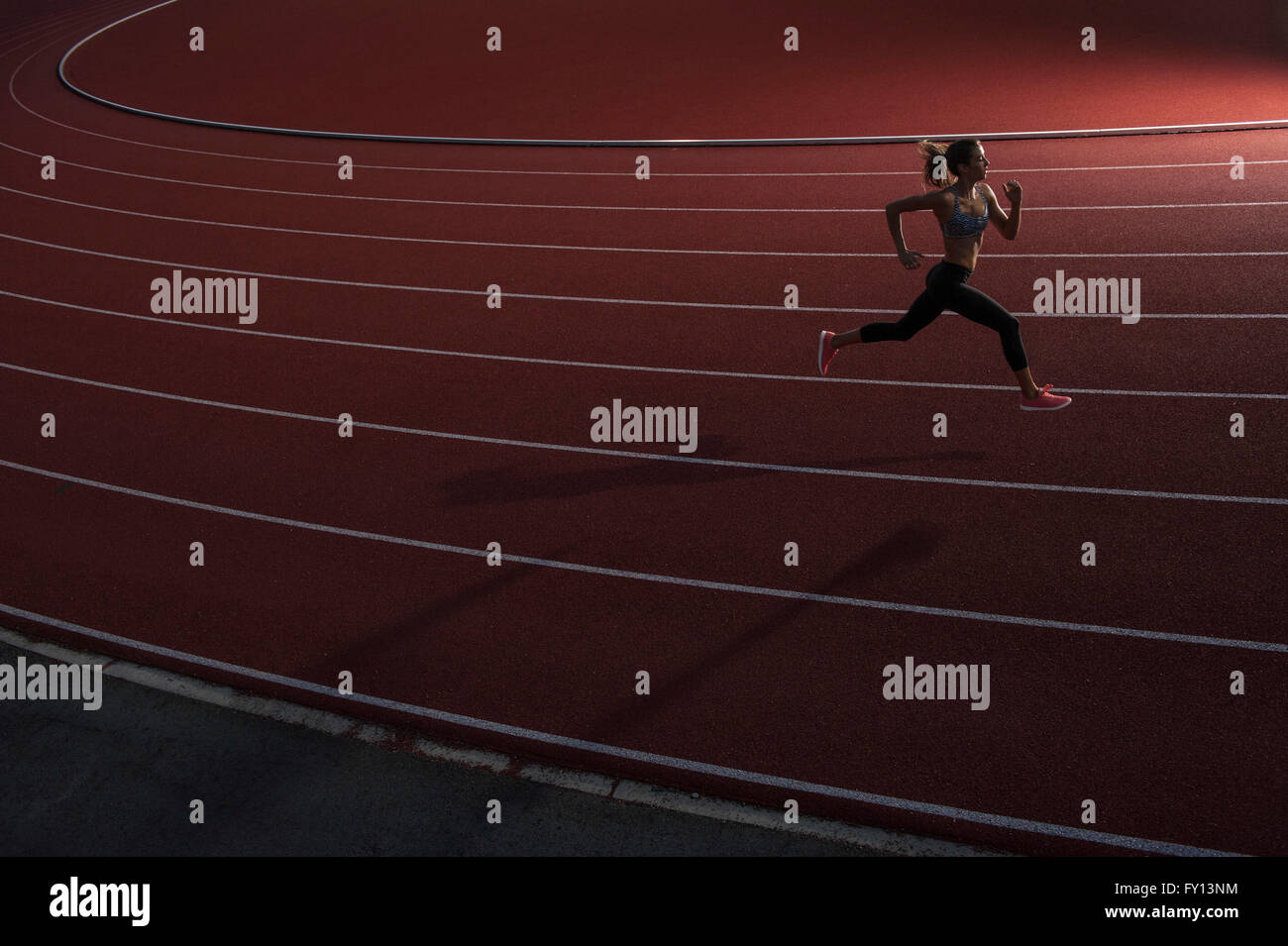 Athlete running hi-res stock photography and images - Alamy