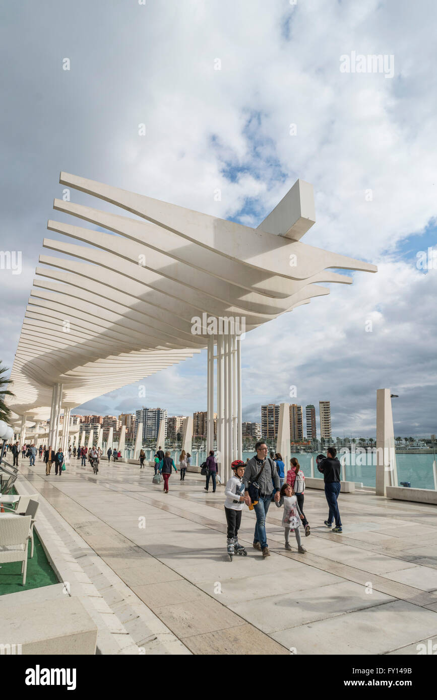 Malaga waterfront spain hi-res stock photography and images - Alamy