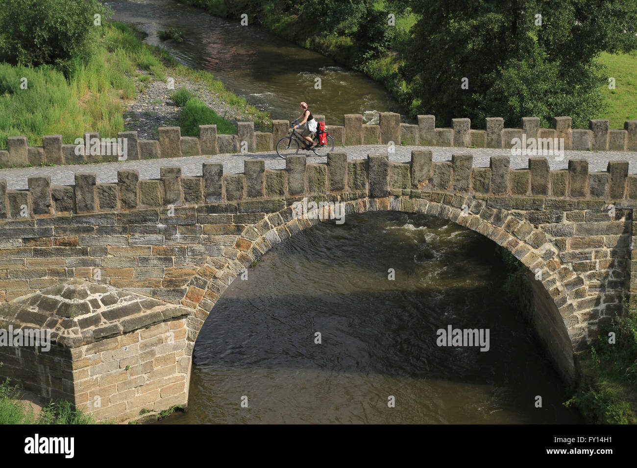 Man woman one bicycle hi-res stock photography and images - Alamy