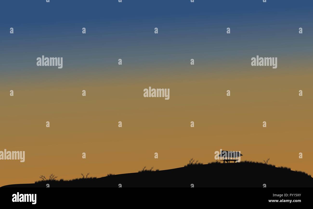 Beautiful natural view little Stock Vector Images - Alamy