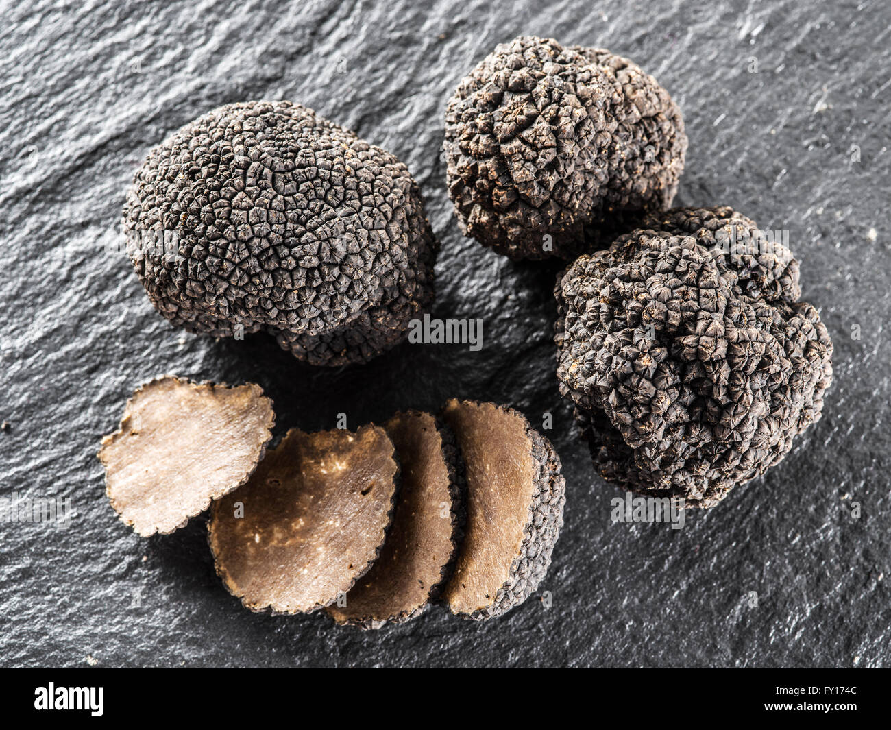 Black truffle food hi-res stock photography and images - Alamy