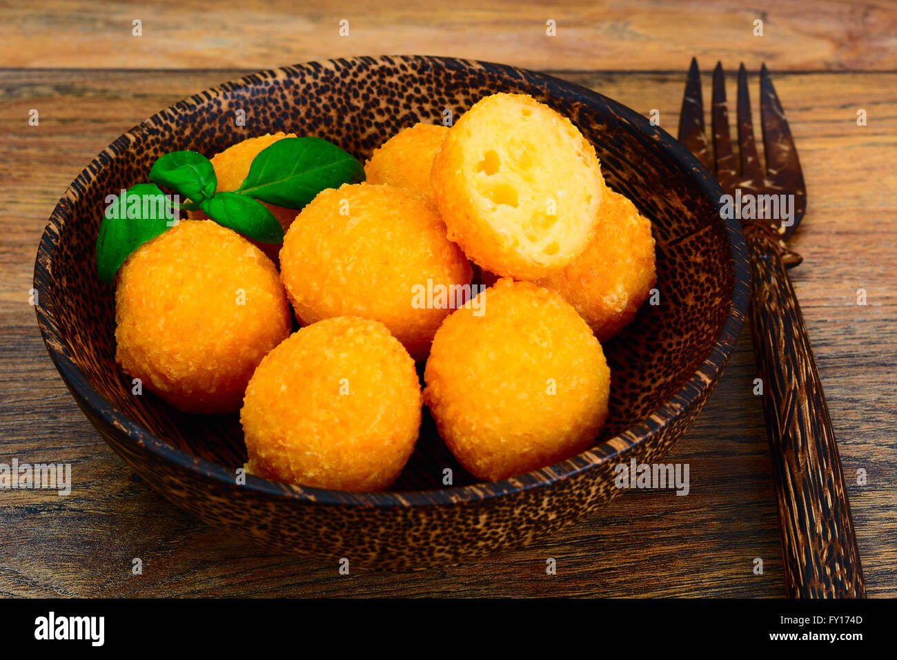 Food without meat: potato donuts Stock Photo - Alamy
