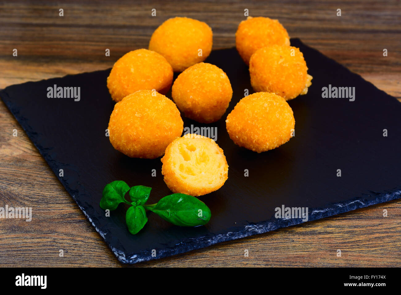 Food without meat: potato donuts Stock Photo - Alamy