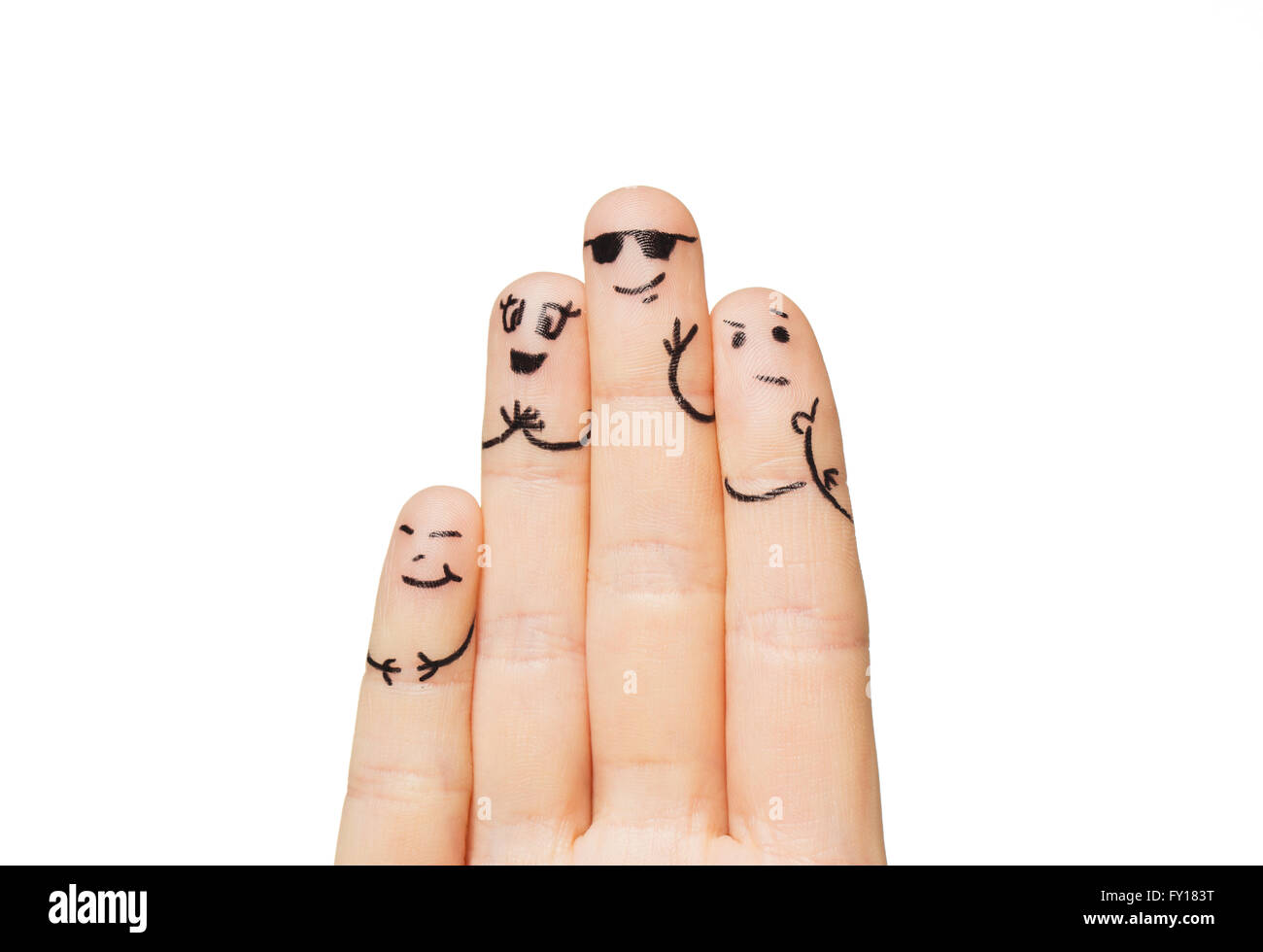 Faces close up crowd human hi-res stock photography and images - Alamy