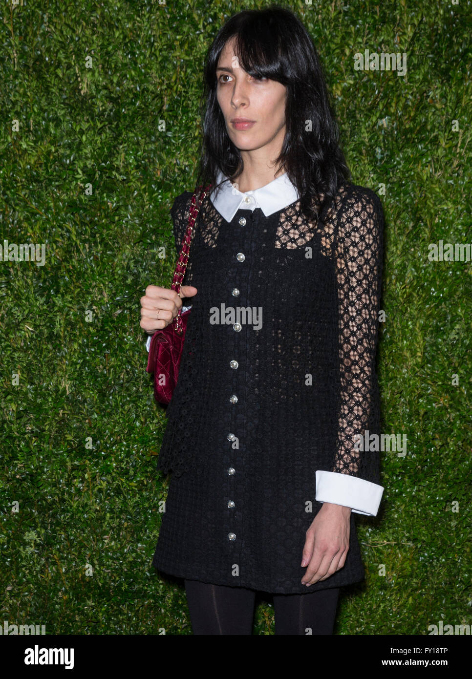 New York, USA. 18th April, 2016. Model Jamie Bochert attends the 11th ...