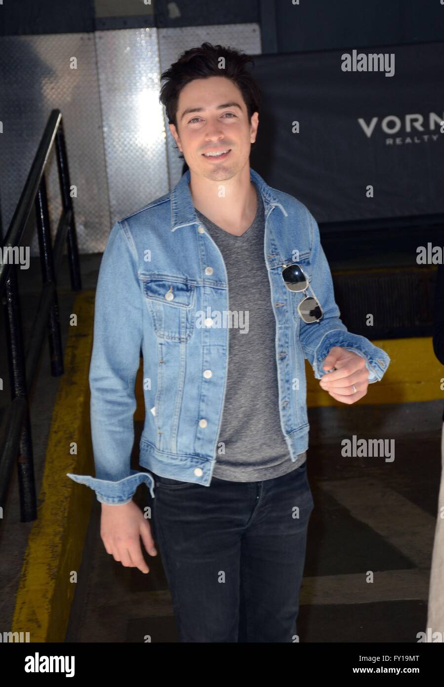 New York, NY, USA. 19th Apr, 2016. Ben Feldman out and about for ...