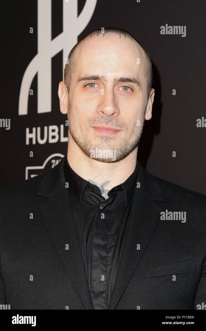 New York, NY, USA. 19th Apr, 2016. Maxime Buchi at arrivals for Hublot ...