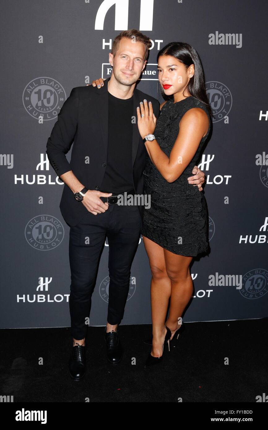 New York, NY, USA. 19th Apr, 2016. Brendan Fallis, Hannah Bronfman at ...