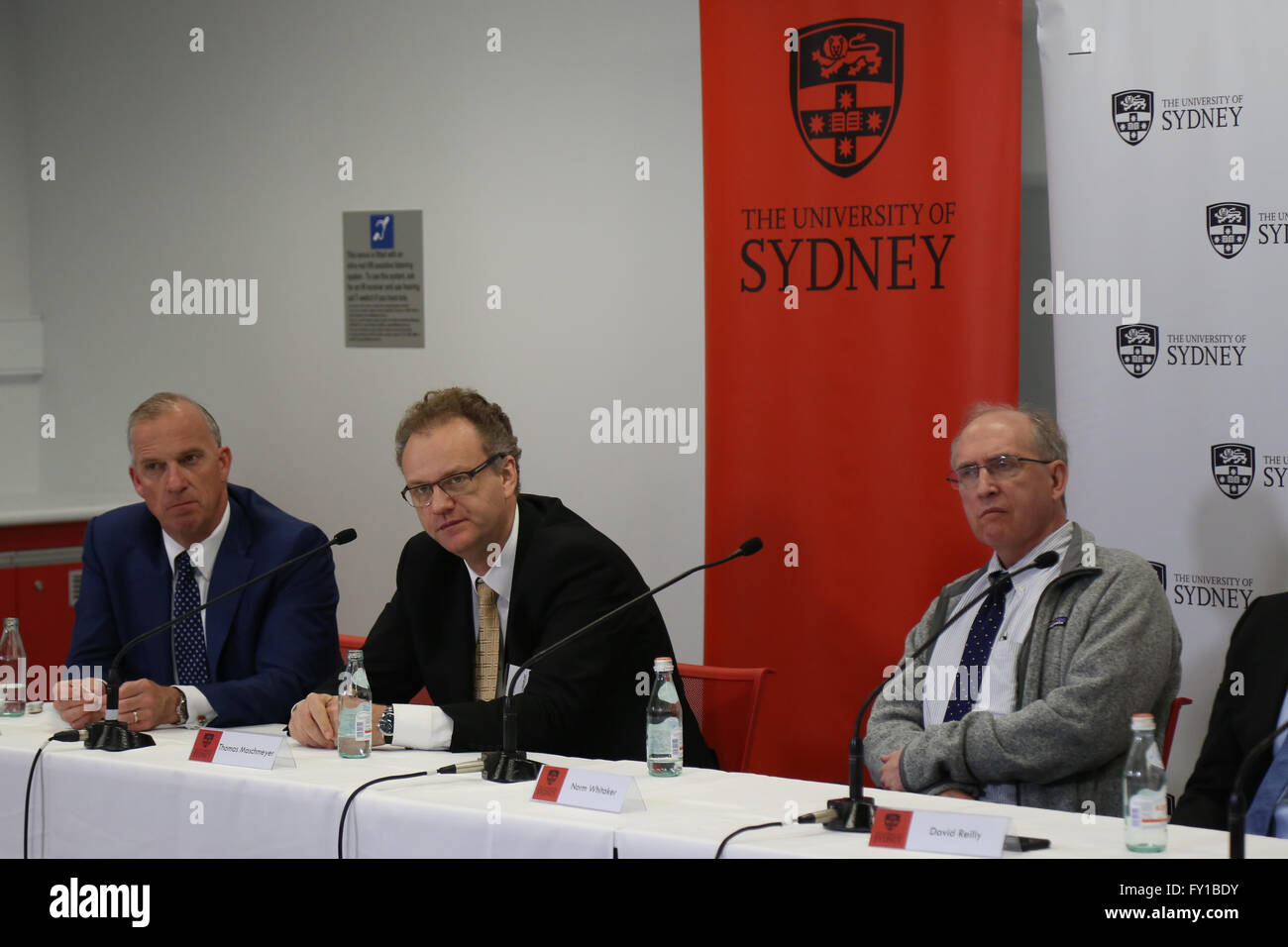 Sydney, Australia. 20 April 2016. The University of Sydney launched its ...